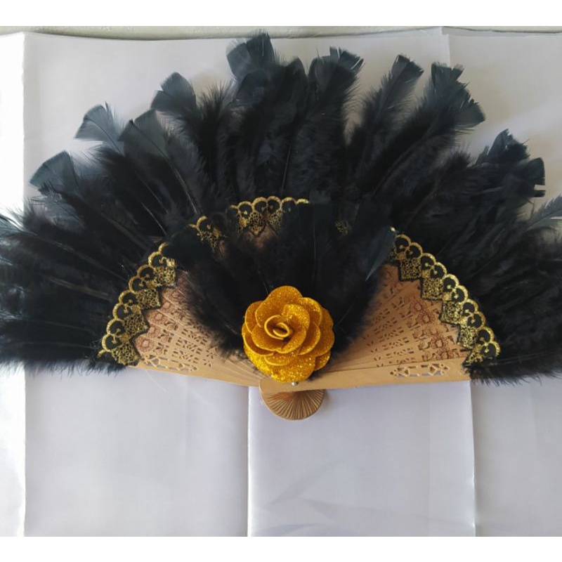 Leque Pomba gira Umbanda e Candomblé | Shopee Brasil