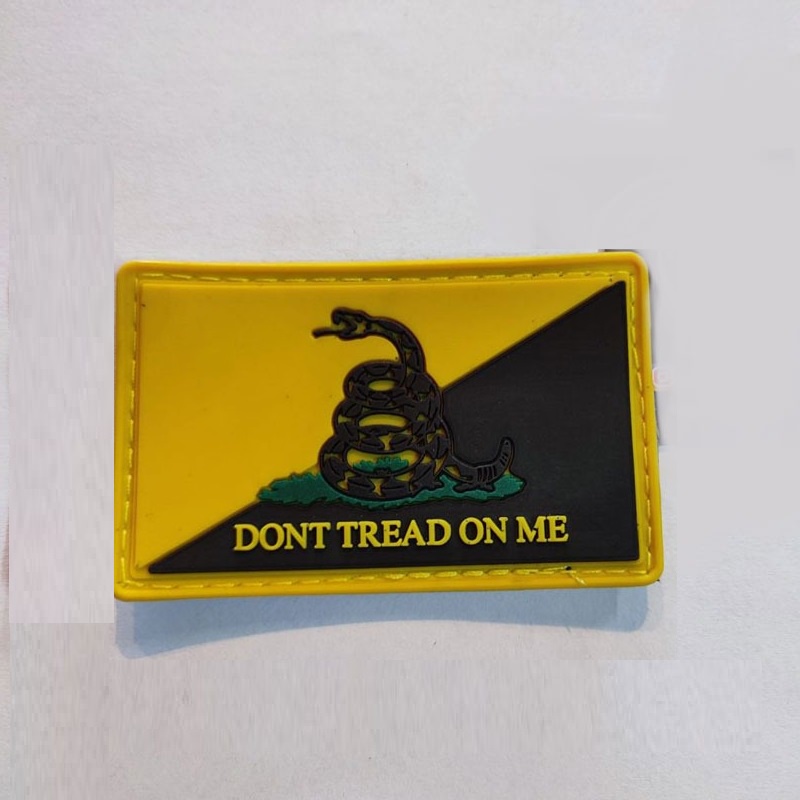 Patch Airsoft Emborrachado Dont Tread On Me Costurado Relevo | Shopee Brasil