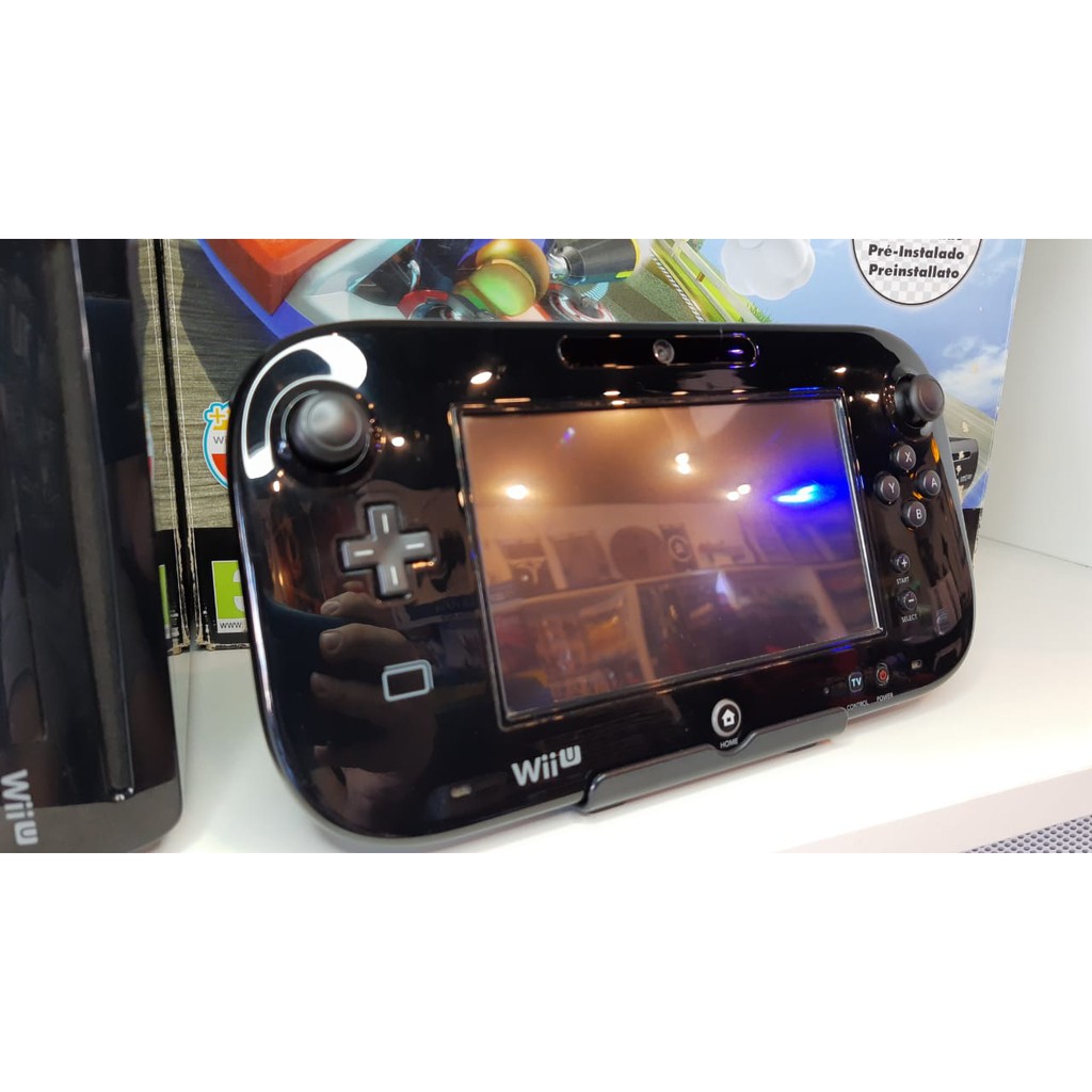Nintendo Wii U Black 32GB | Shopee Brasil