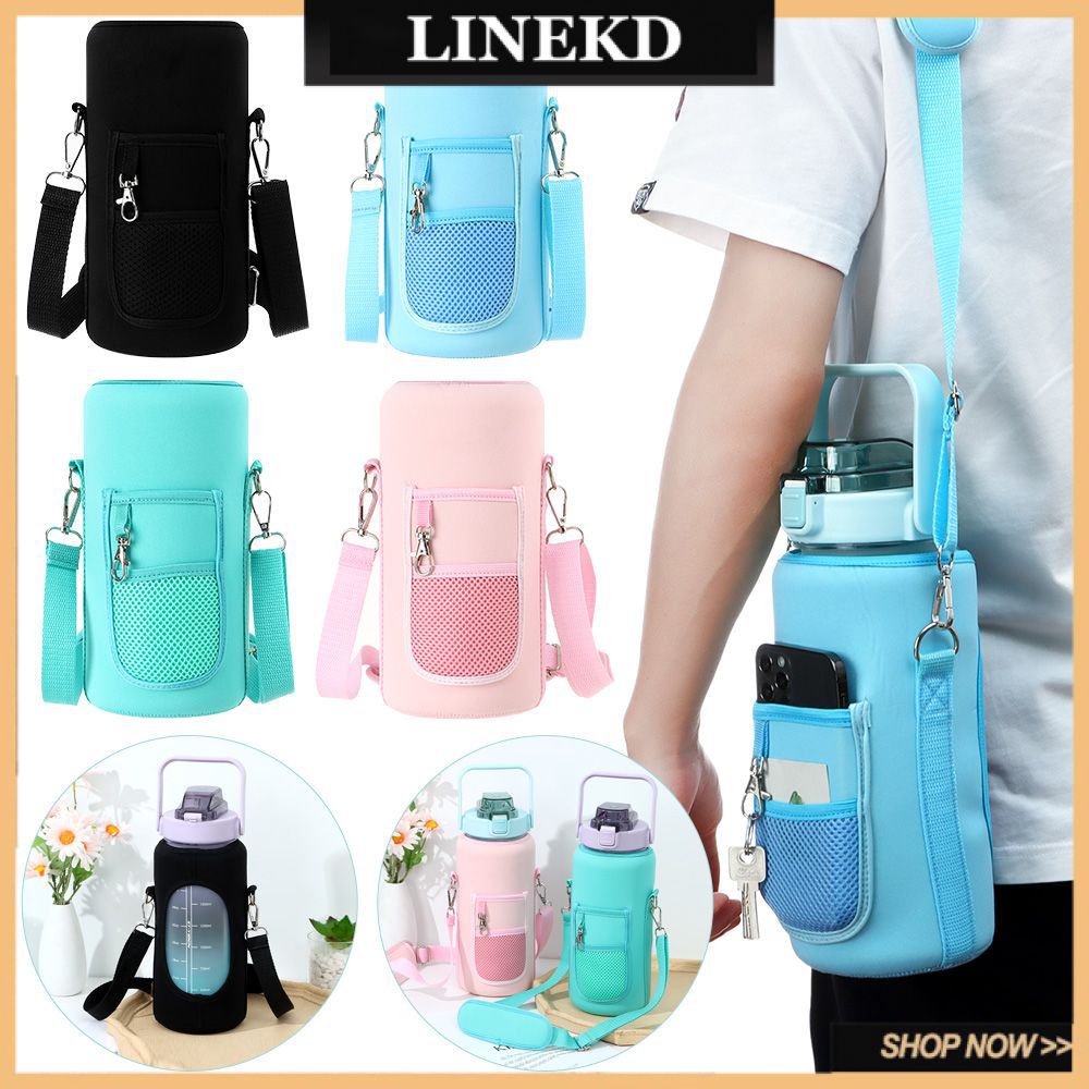 2L/2000ml/2 litros Garrafa De Água Cobre Garrafas squeeze Motivação De ...