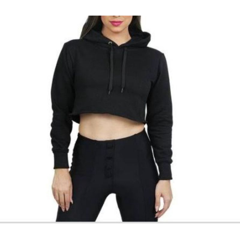 Conjunto de Moletom Adulto Feminino croppd | Shopee Brasil Conjunto de Moletom Adulto Feminino croppd | Shopee Brasil