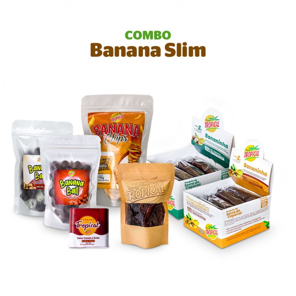 Combo Banana Slim | Shopee Brasil