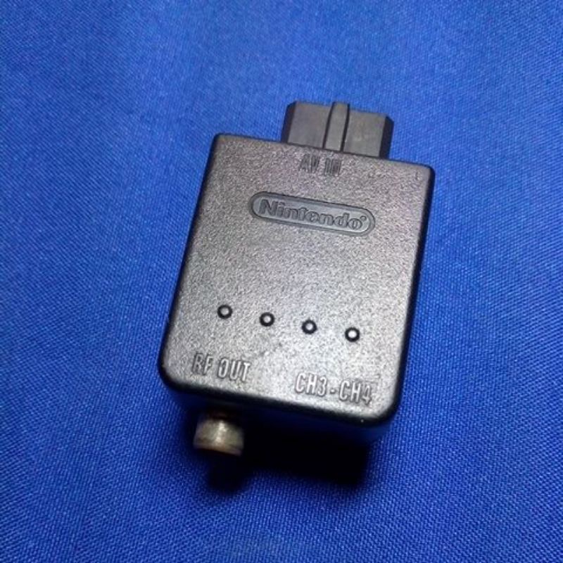 RF modulator adaptador cabo RF N64 Nintendo64 | Shopee Brasil