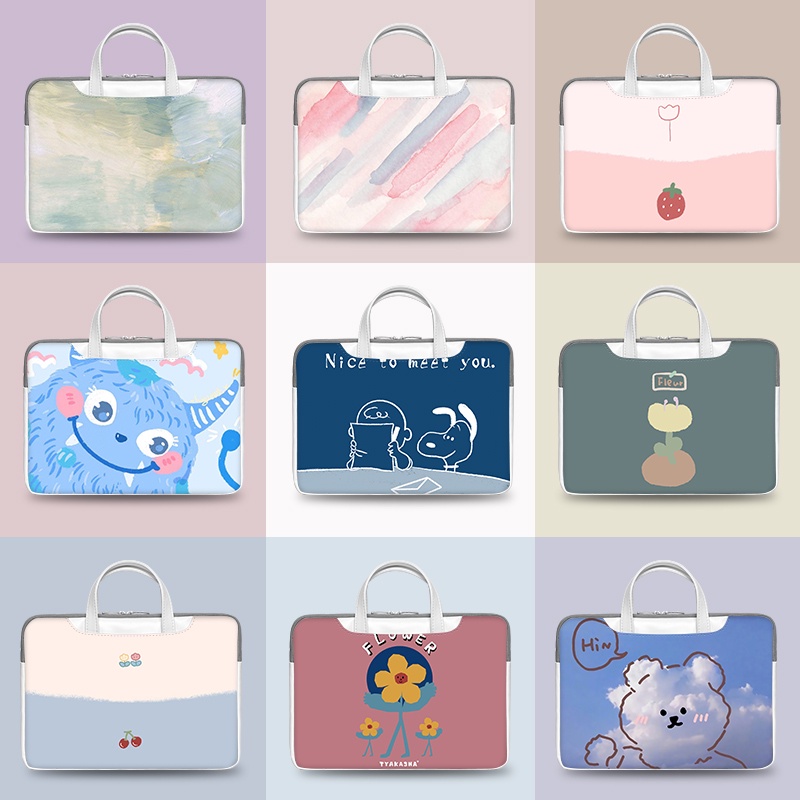 Bolsa Para Laptop 12 13.3 14 15.6 17 17.3 Polegadas/De Mão/Tiracolo Com ...