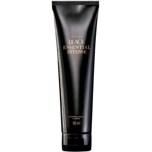 Avon Shampoo para Cabelo e Corpo Black Essential Intense 90ml | Shopee ...