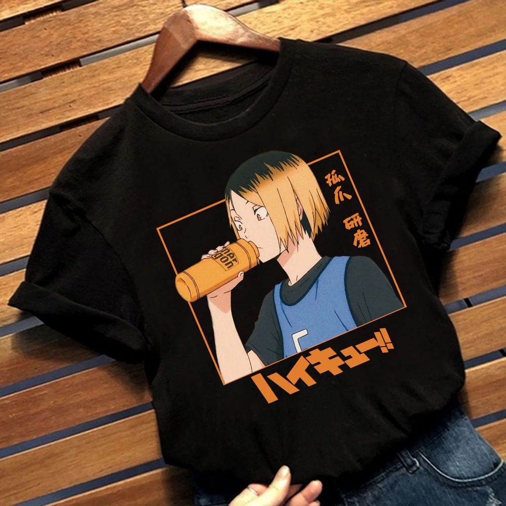 Camiseta Basica Camisa Kenma Kozume Haikyuu Ics Asas Anime Japanese ...