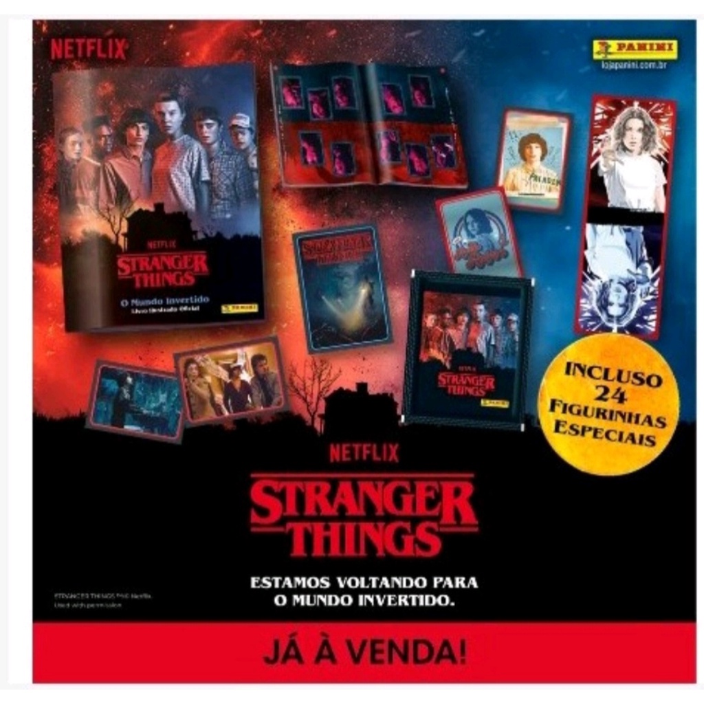 Kit de Figurinhas Stranger Things | Shopee Brasil