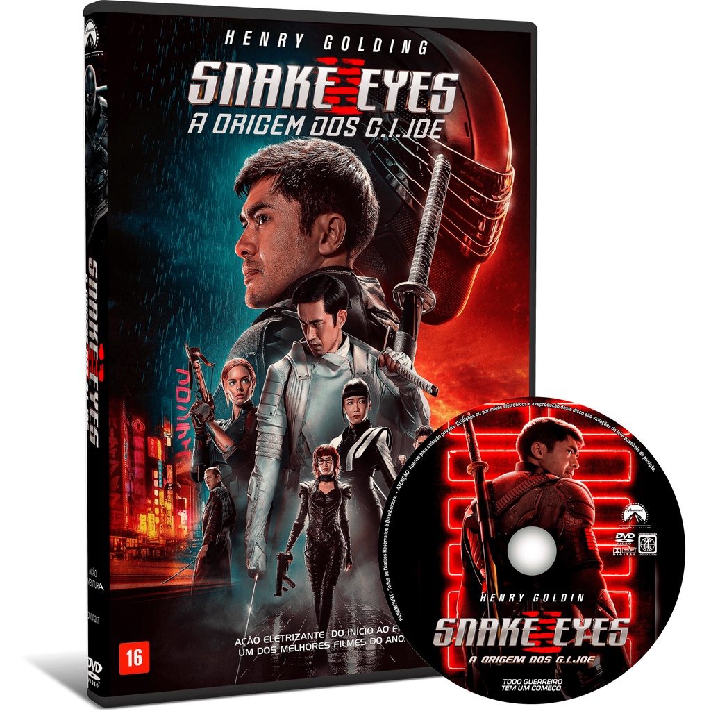 DVD Filme Snake Eyes A Origem dos G.I joe (2021) Dual Áudio | Shopee Brasil DVD Filme Snake Eyes A Origem dos G.I joe (2021) Dual Áudio | Shopee Brasil