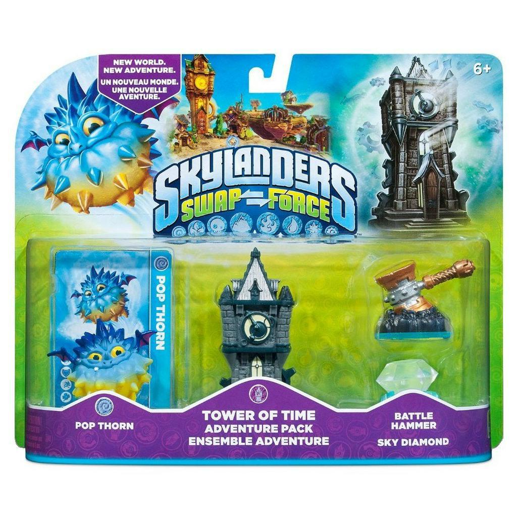 Box Skylanders Swap Force Tower Of Time Pack da Activision | Shopee Brasil