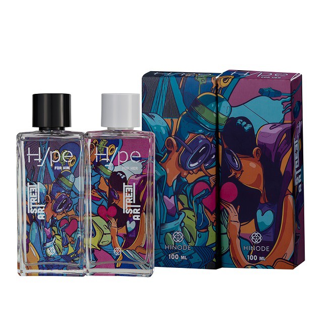 Perfume Hype Street Art 100ml Hinode Original Lançamento Promoção 000 ...