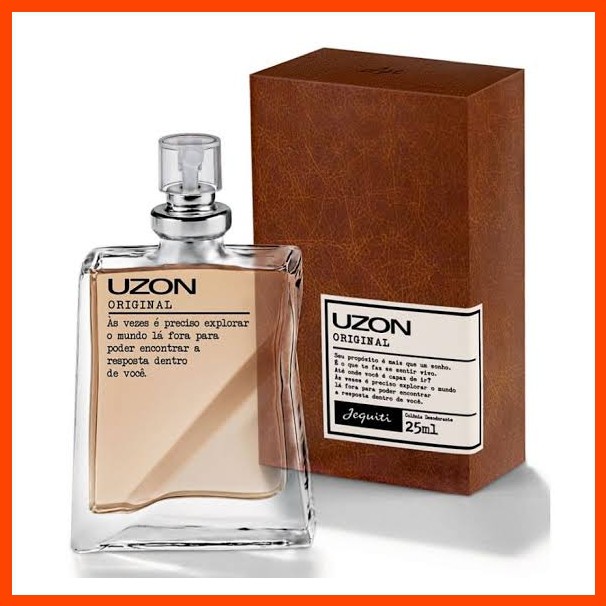 Perfume masculino Uzon original 25ml | Shopee Brasil
