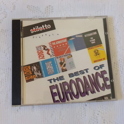 cd original The Best of Eurodance vol.1 | Shopee Brasil