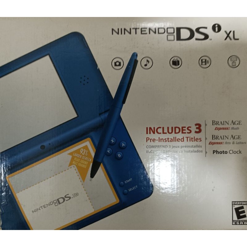 Nintendo DSi XL Azul | Shopee Brasil