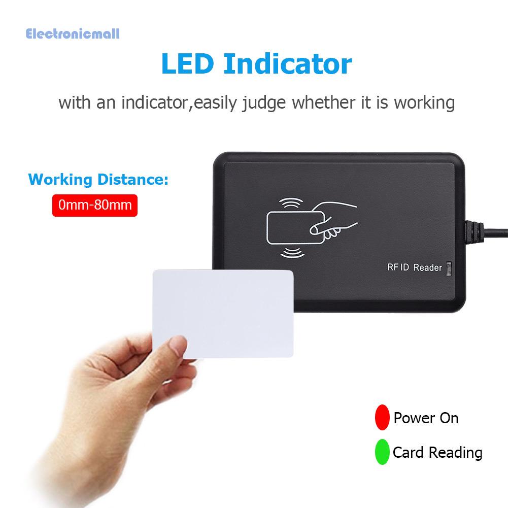 Electronicmall01x Leitor USB De Desktop RFID 125 Khz Sensor De ...