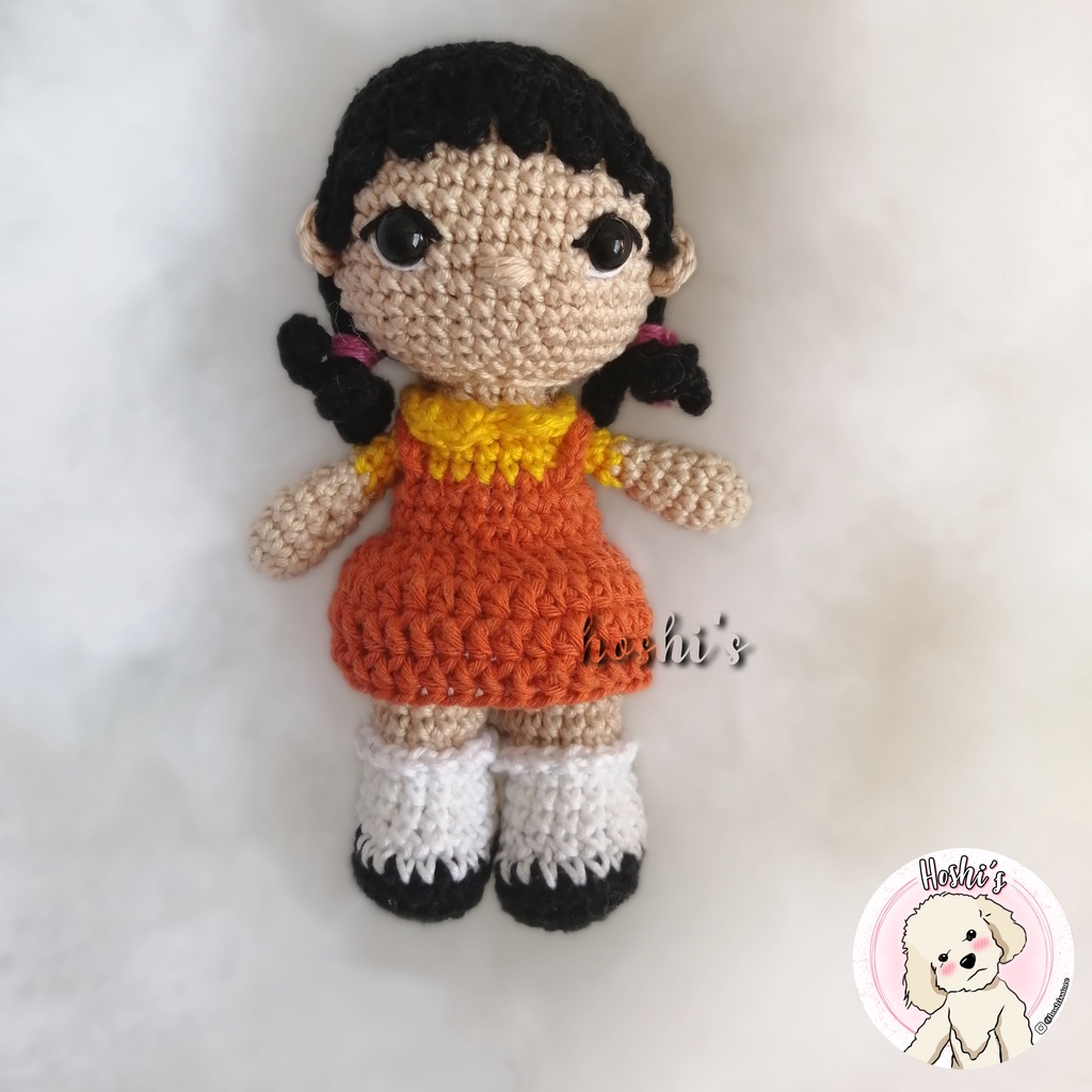 Boneca Round 6 Amigurumi | Shopee Brasil