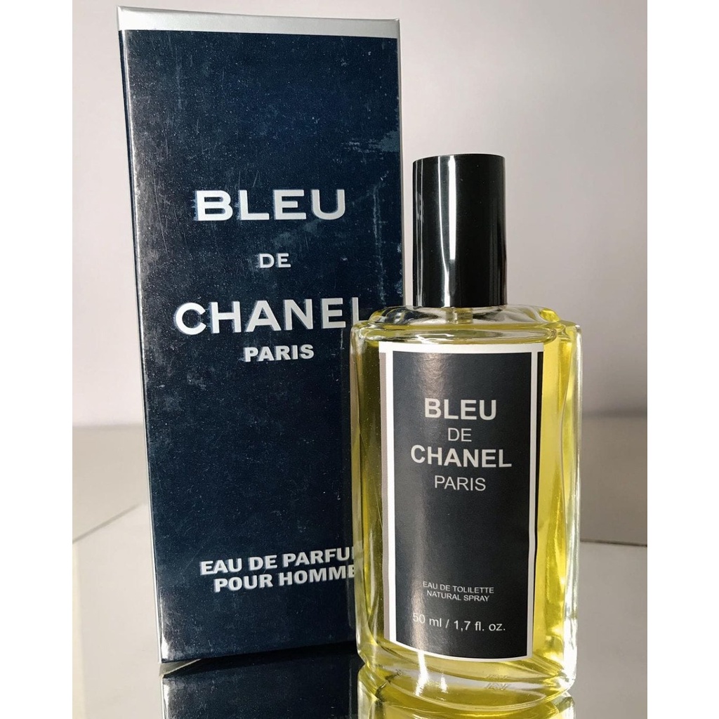 Fragrância Importada Bleu Chanel 50 ml Extra Fixação a Base de Óleo ...