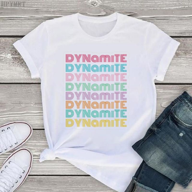 Camiseta T-shirt Dynamite BTS Kpop | Shopee Brasil