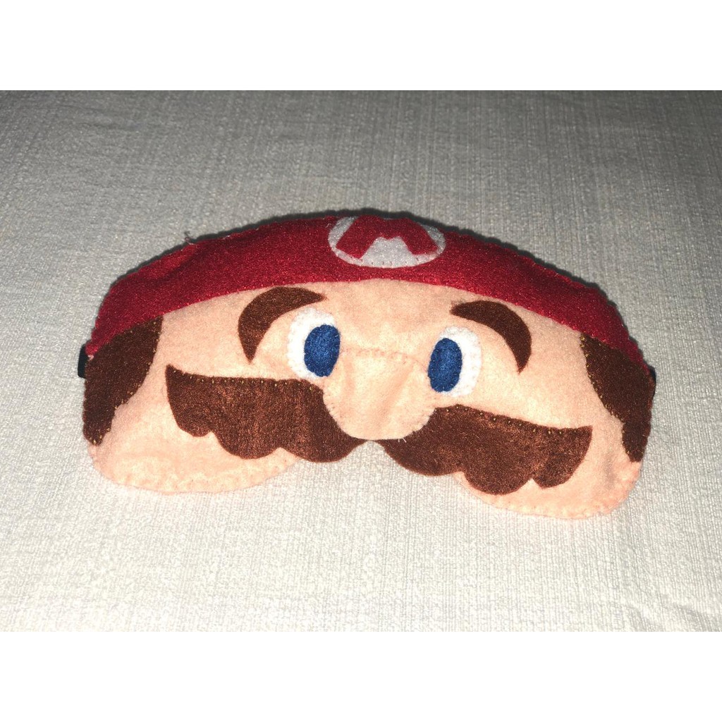 Mascara de dormir infantil Super Mario Bros.. | Shopee Brasil