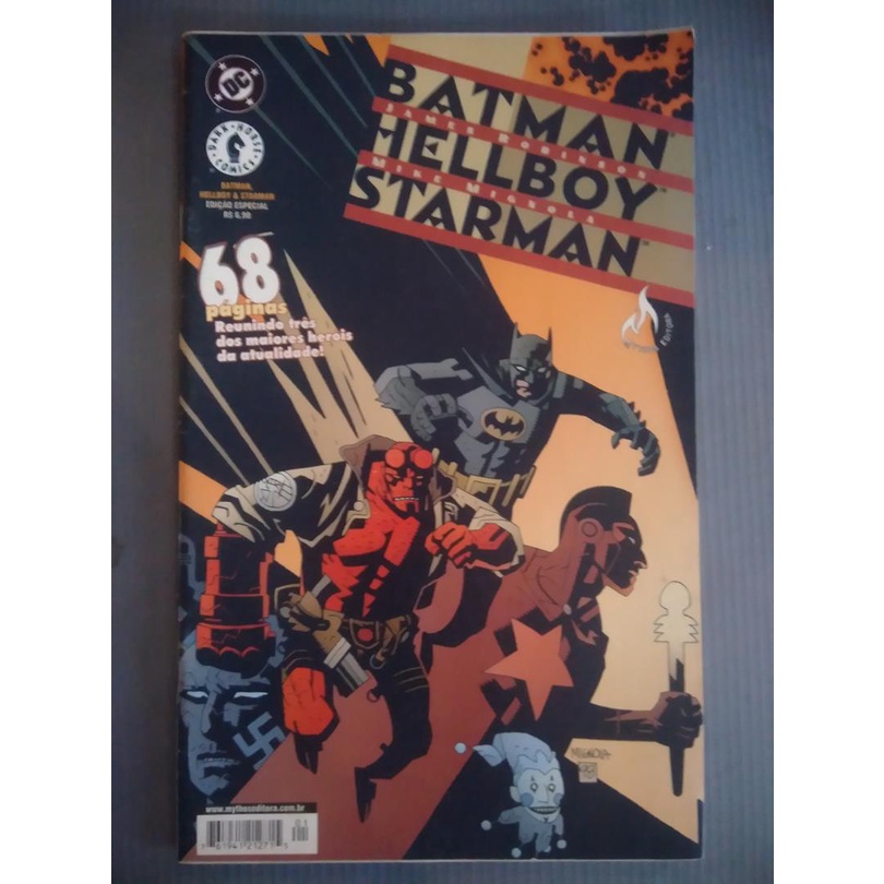HQ Batman Hellboy Starman | Shopee Brasil