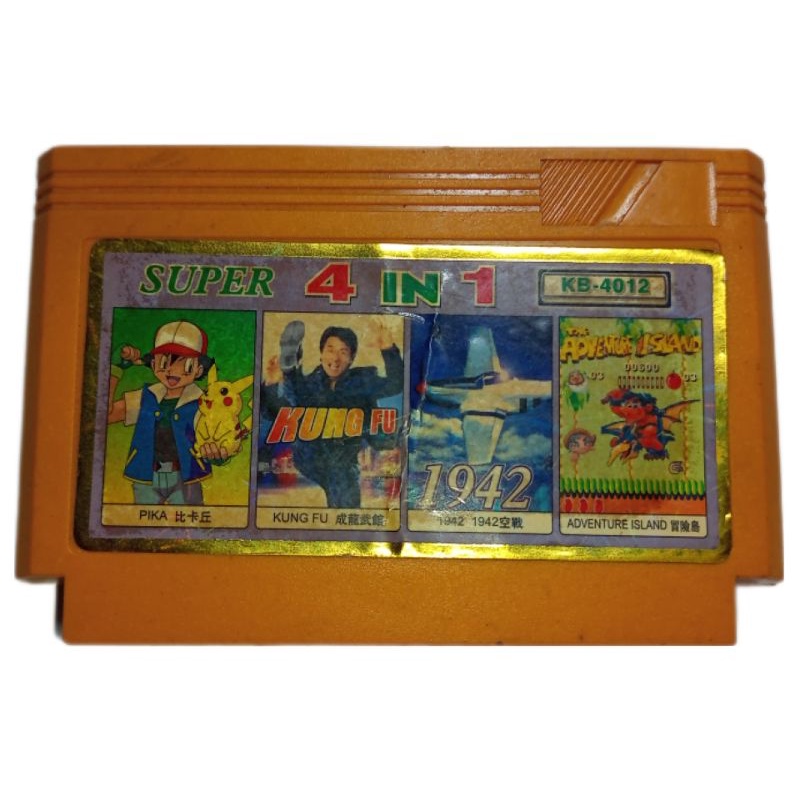 Cartucho NES 8 Bit - 60 pinos - 4 jogos | Shopee Brasil