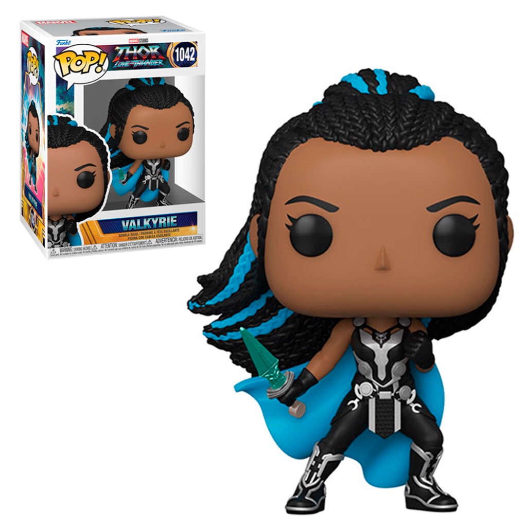 Funko Pop! Marvel: Thor Love And Thunder - Valkyrie #1042 | Shopee Brasil