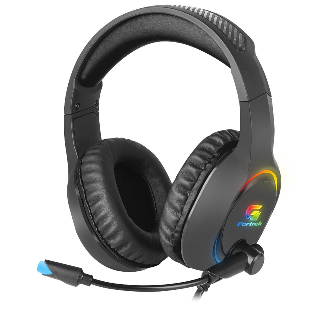 Fone Headset Gamer Rgb Holt Fortrek G Pc Notebook Shopee Brasil