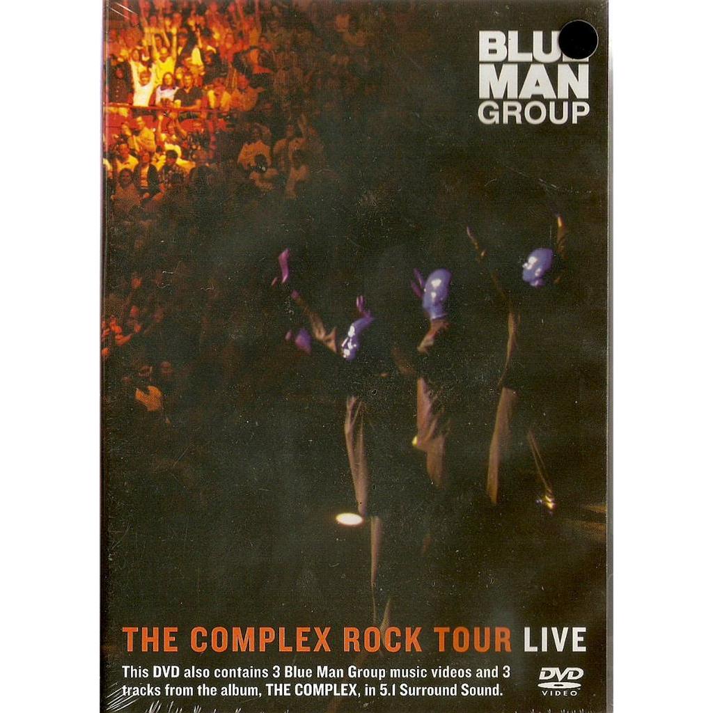 Dvd Blue Man Group - The Complex Rock Tour Live | Shopee Brasil