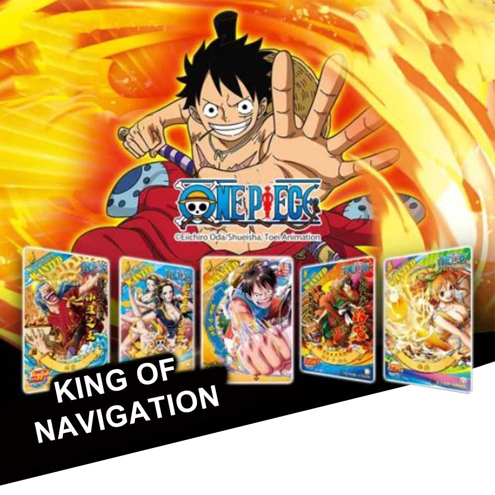 Anime One Piece Card Luffy Queen Nami Zoro Rare Card SSP Limited Rare ...