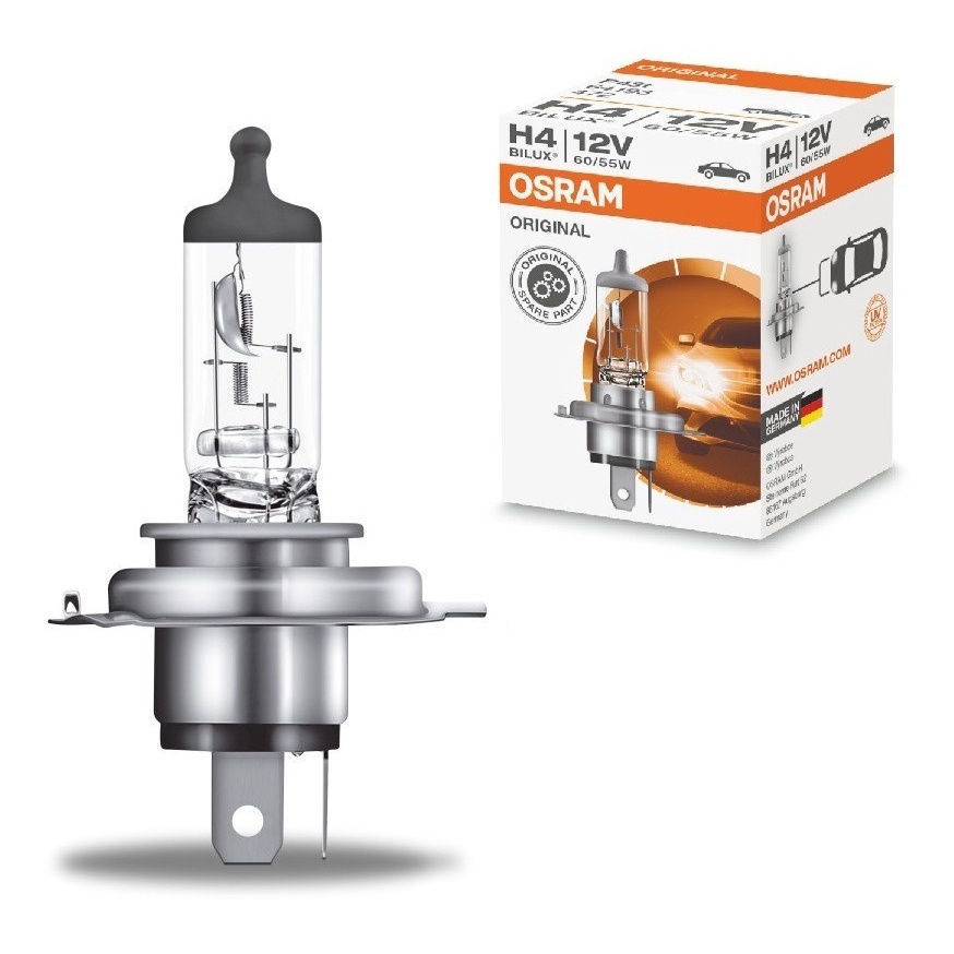 Lâmpada H4 12v 60/55w Bilux Original Osram | Shopee Brasil