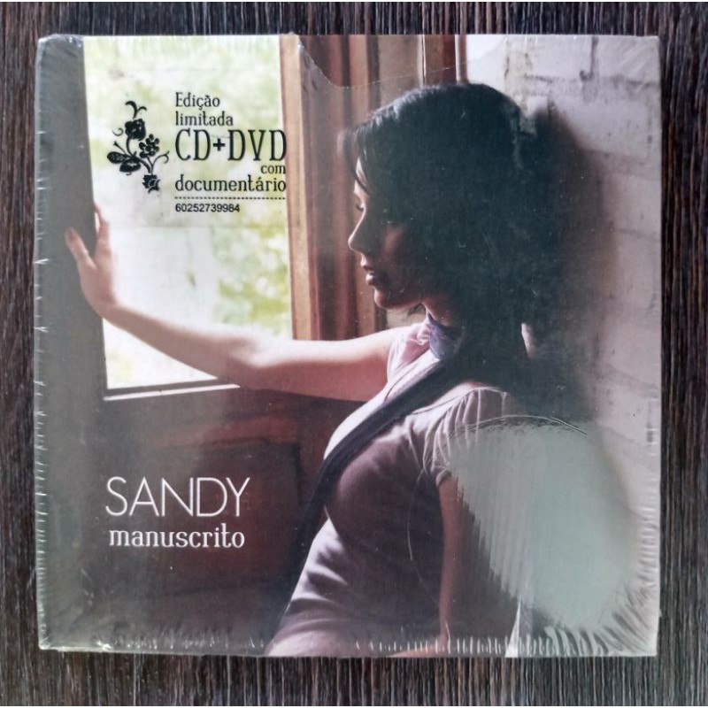 Sandy CD + DVD Manuscrito - Novo (Lacrado) | Shopee Brasil