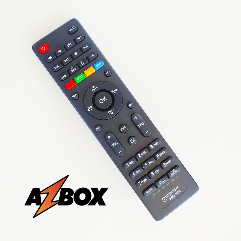 Controle AzBox Surprise FBG-7478/SKY-7478 | Shopee Brasil