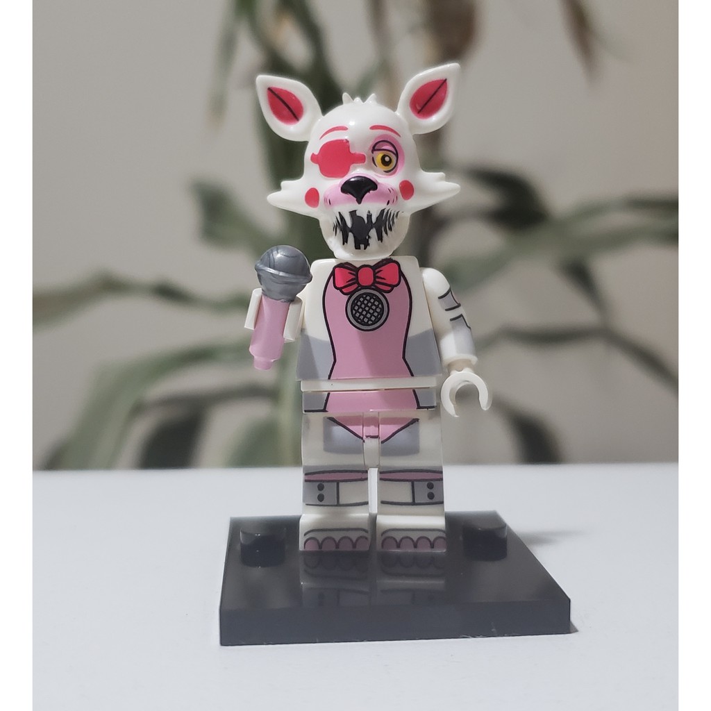 Boneco Minifigure Five nights at Freddy FNAF animatronic Funtime Foxy ...