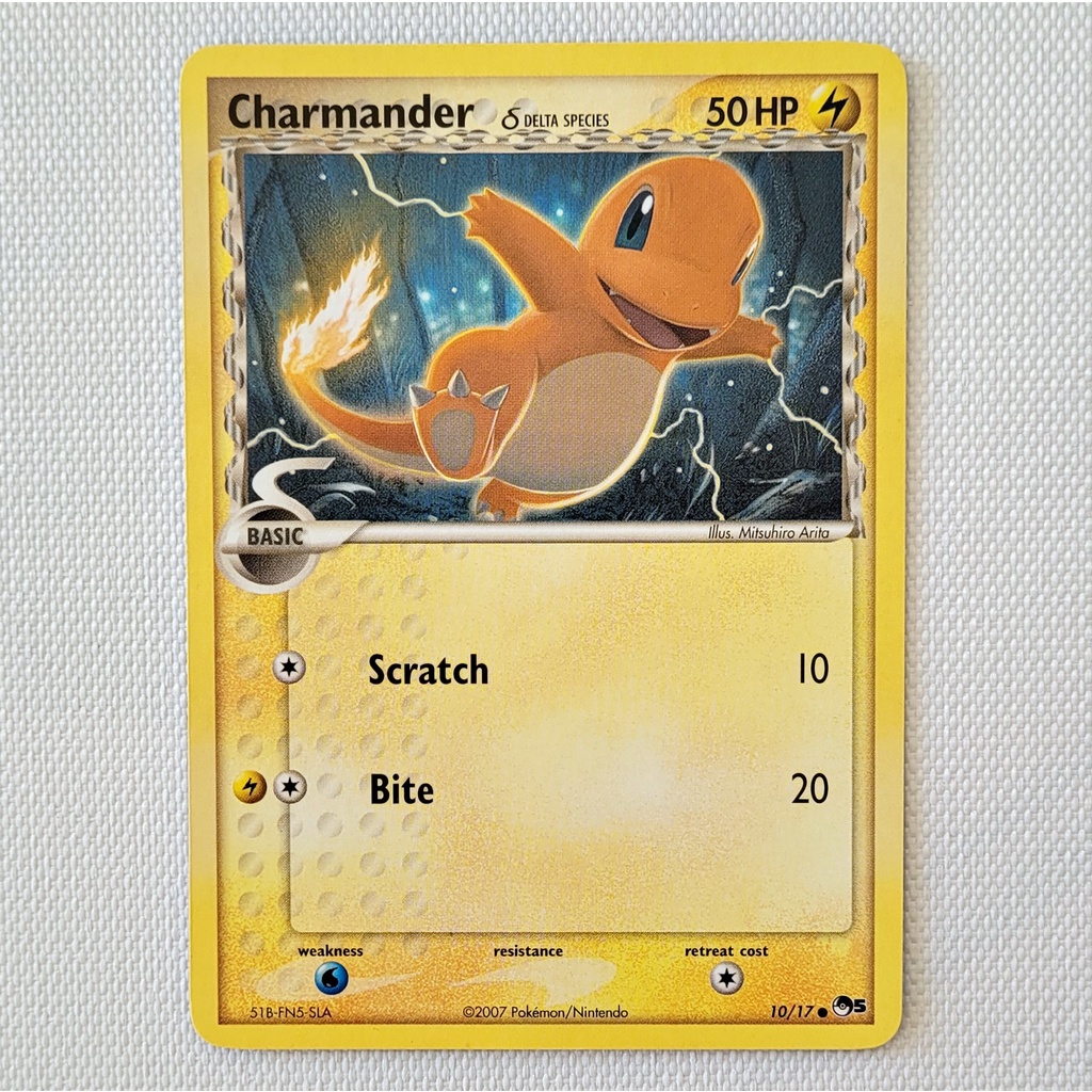 Carta Antiga Pokemon Charmander 10/17 Common Promo POP Series 5 ...