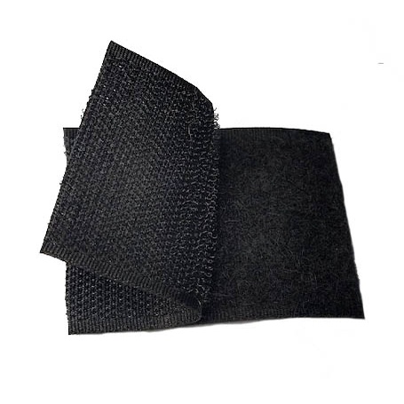 Velcro Preto 5 cm X 7 Cm para Patch para bandeiras Logotipos para bones ...
