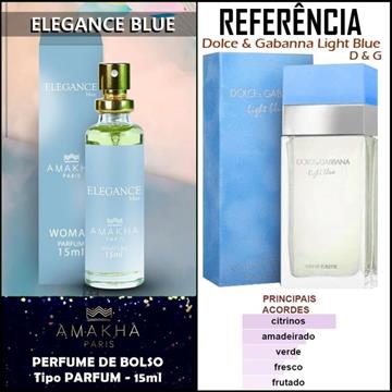 Perfume Elegance blue | Shopee Brasil