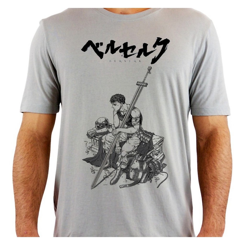 Camiseta Berserk Gattsu Gatsu Anime Mangá Griffith 02 | Shopee Brasil