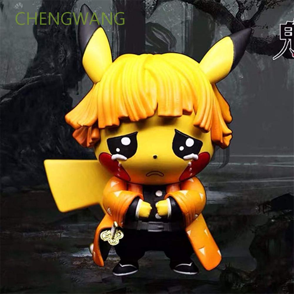 Action Figure Modelo Toy Do Os Zenitsuke Agatsuma Zenitsu Demon Slayer ...