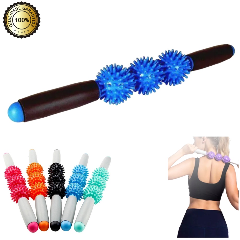 Stick Bastão Para Liberação Miofacial Espinho | Shopee Brasil