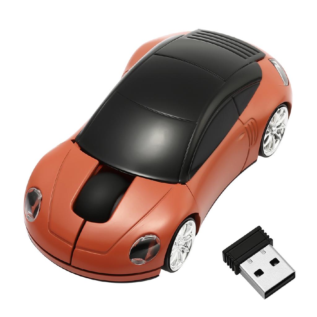 Mouse Ótico 2.4GHz Sem Fio / Formato de Carro de Corrida USB 2.0 para ...