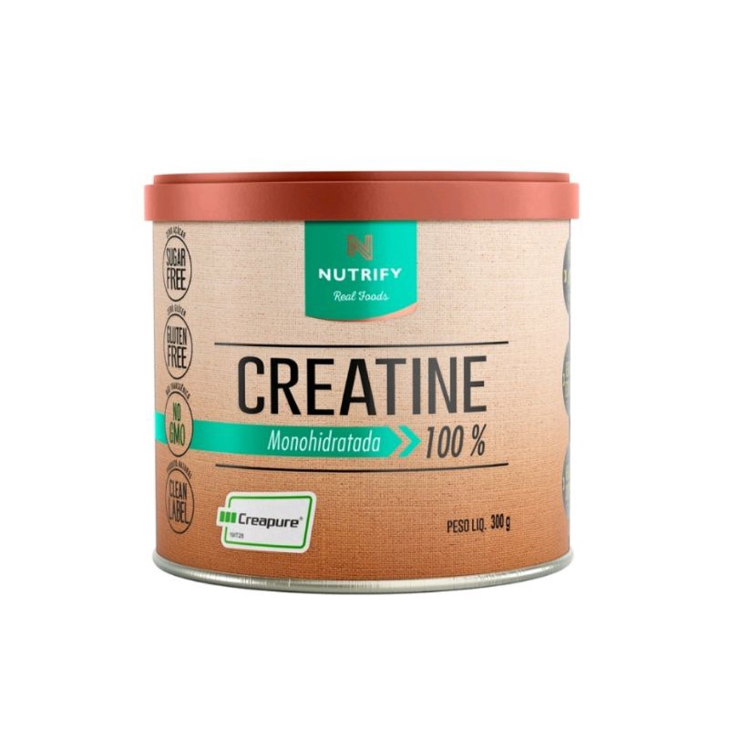Creatina - Creatina com selo Creapure Nutrify 300g | Shopee Brasil