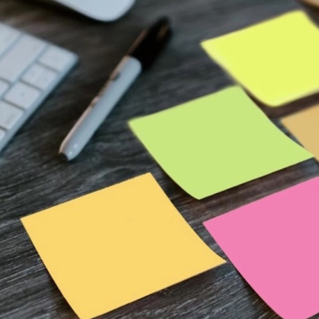 Jinxin Sticky Notes Bloco de notas Lembrete adesivas Neon | Shopee Brasil