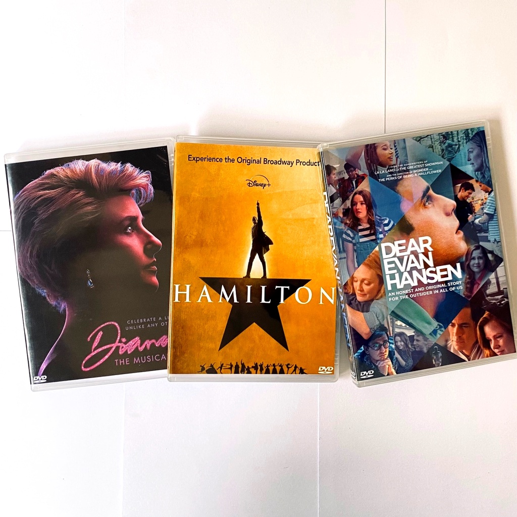 Dvd Diana The Musical Hamilton Dear Evan Hansen legendados | Shopee Brasil