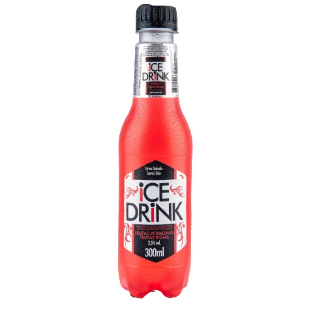 Bebida Ice Drink Frutas Vermelhas 300 Ml - Escorrega o Preço