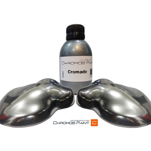 Tinta Cromada Cromo Chromos Paint Embalagem De 100ml | Shopee Brasil