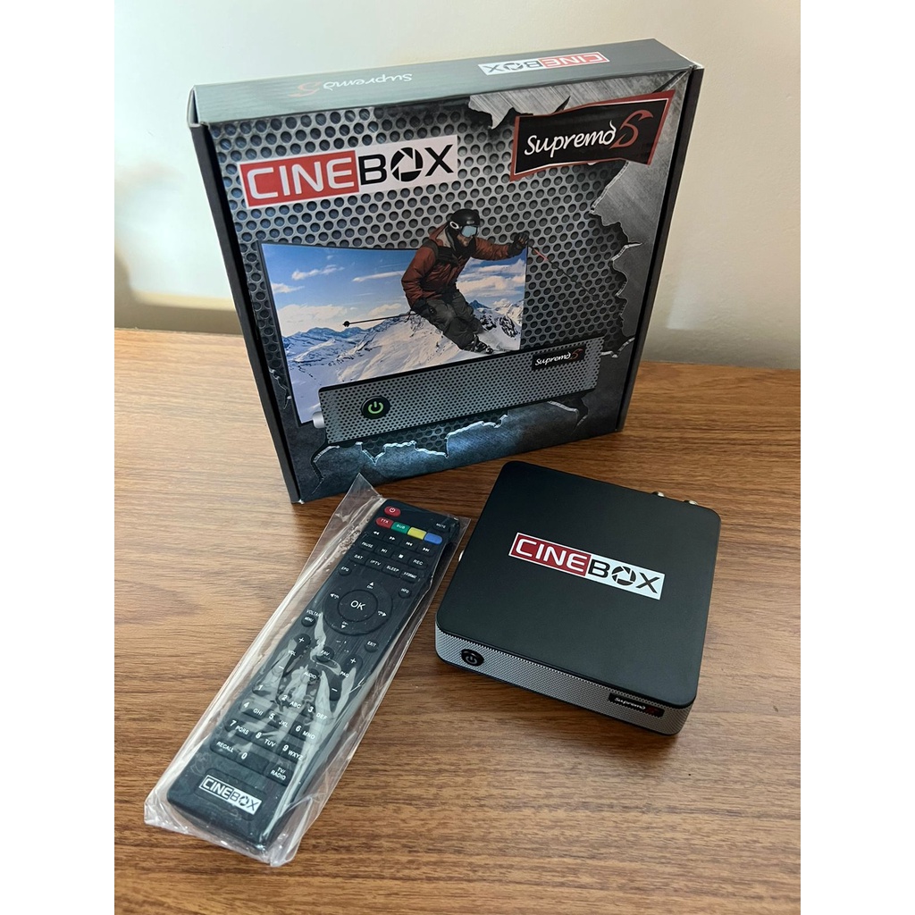Receptor Cinebox Supremo S 4K Full HD ACM pronta entrega envio imediato ...