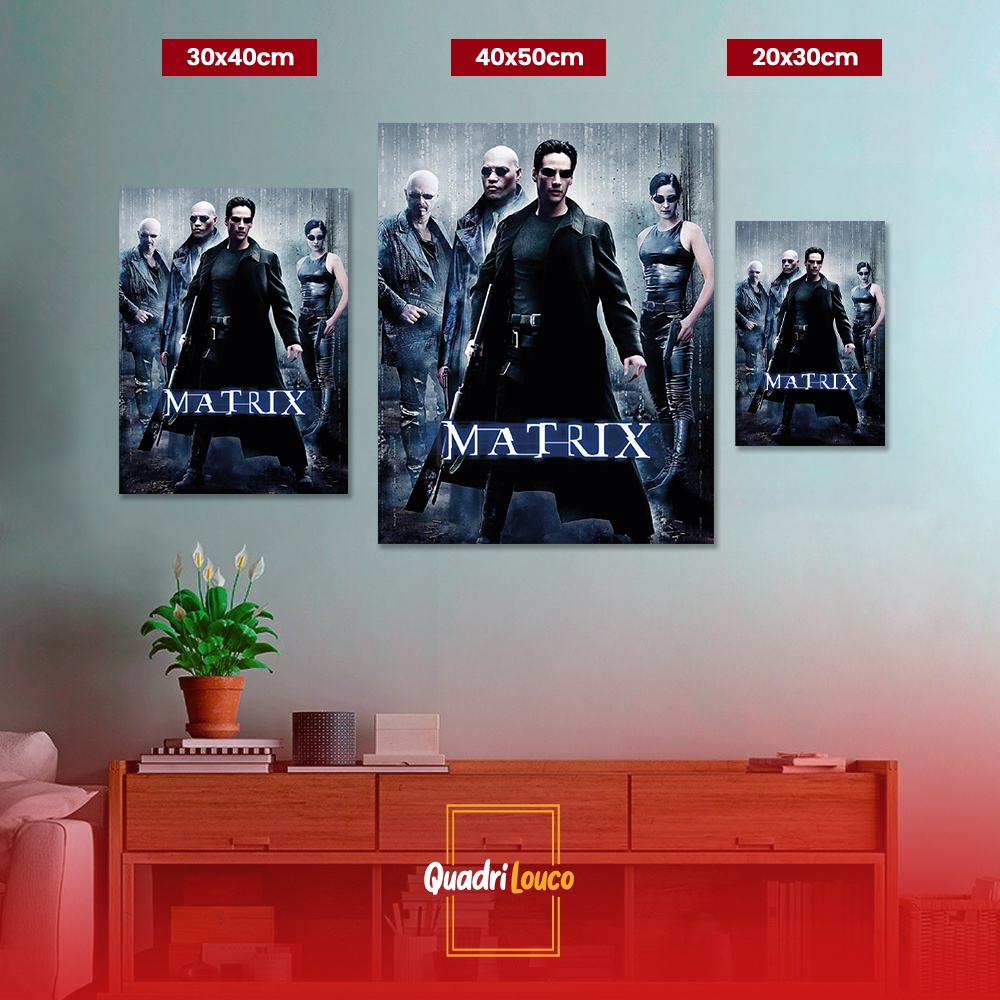 Quadro do filme Matrix | Shopee Brasil