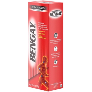 Pomada Bengay 113g 100% Original Ultra Strenght Não Oleosa Importada ...