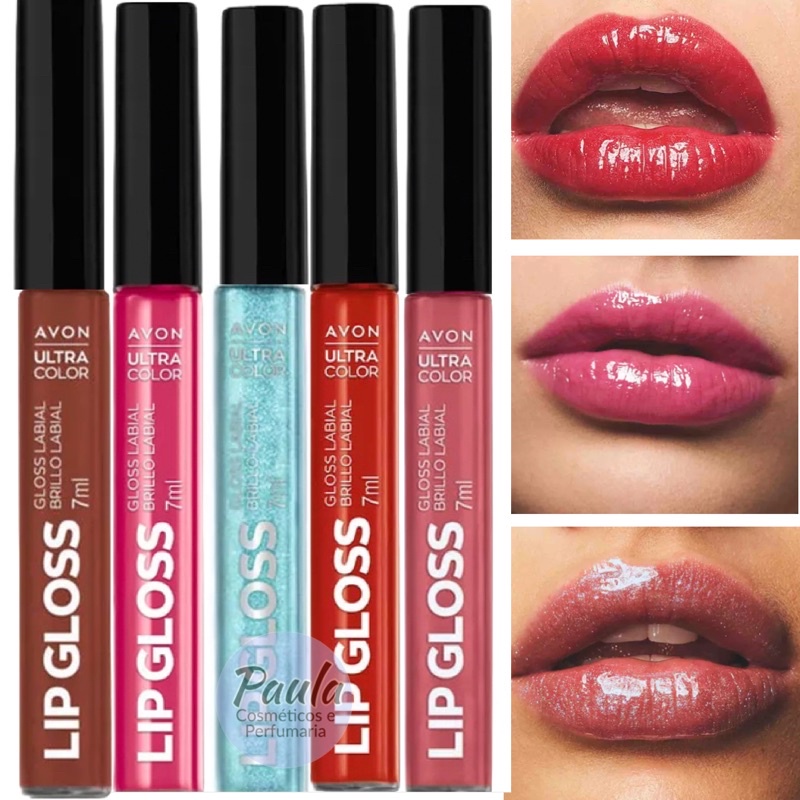 Gloss Labial Avon Ultra Color - 7ml | Shopee Brasil