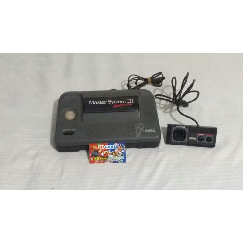 Master System 2 TEC TOY com Alex Kidd na memória completo e funcionando ...