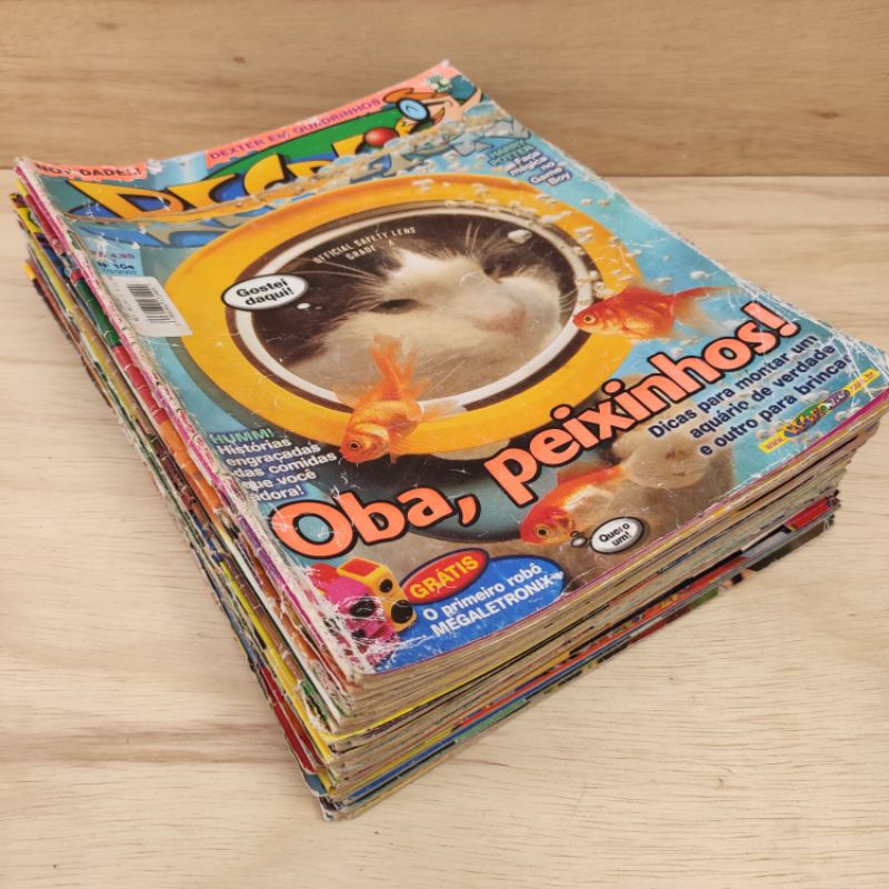 Revista Recreio - Mega Letronix (2001) | Shopee Brasil